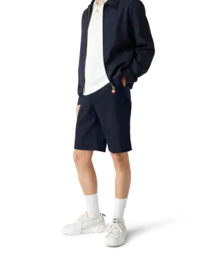 Casablanca Tailored Virgin Wool Shorts - Multicolor
