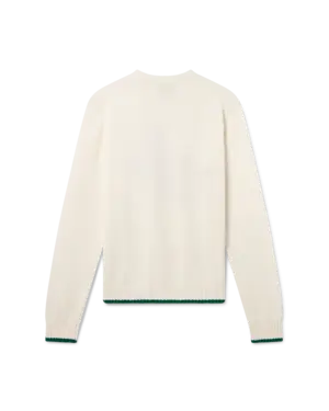 Casablanca Intarsia Jumper - Orange