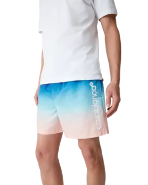 Casablanca Jacquard Gradient Swim Shorts