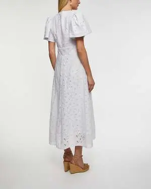 MandiBreeze A-line Broderie Anglaise Dress