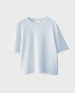LISA YANG Cila Cashmere T-shirt - Blue