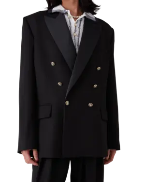 Casablanca Wool Double Breasted Blazer