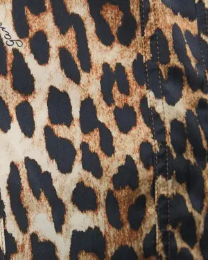 GANNI Printed Satin Shirt