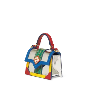 Casablanca Chrome Laurel Micro Jeanne Bag