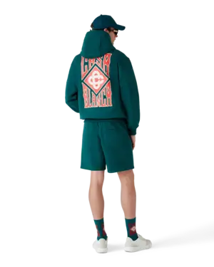Casablanca Gothic Logo Hooded Sweatshirt