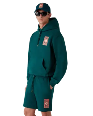 Casablanca Gothic Logo Hooded Sweatshirt