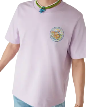 Casablanca The Four Elements Short Sleeve T-shirt - Multicolor
