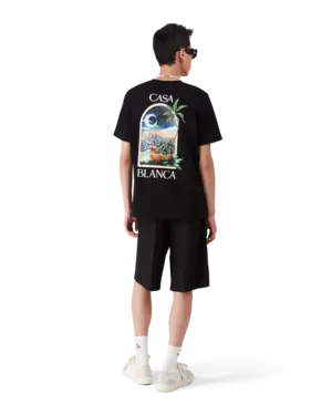 Casablanca La Nights Short Sleeve T-shirt - Multicolor