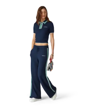 Casablanca Knit Tennis Polo Shirt - Multicolor