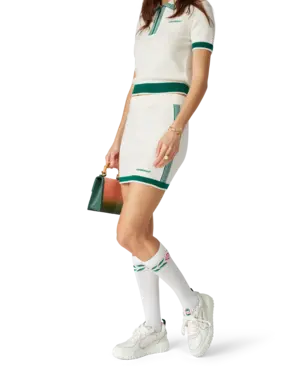 Casablanca Knit Mini Skirt - Multicolor