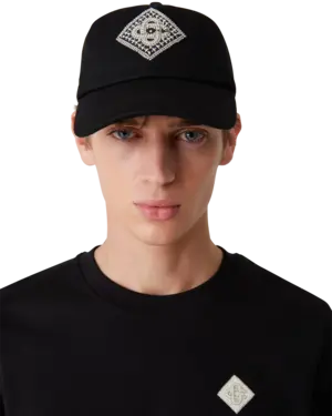 Casablanca Pearl Diamond Baseball Cap