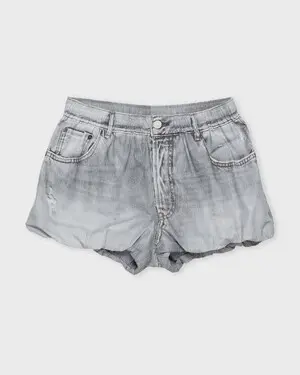 Acne Studios L’oeil Denim Printed Shorts