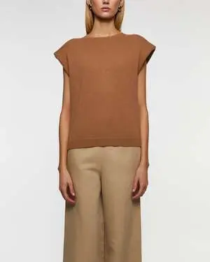 WAKAKUU Lucca Wool Cashmere Top