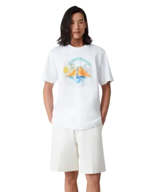 Casablanca Oasis Short Sleeve Short Sleeve T-shirt - Multicolor