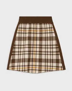 Rodebjer Tendai Eco Check Mini Skirt