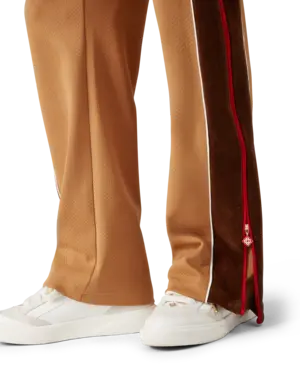 Casablanca Chenille Panelled Track Pants
