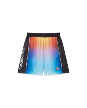 Casablanca Gradient Football Shorts - Multicolor