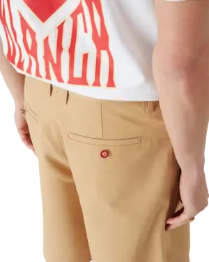 Casablanca Cotton Twill Shorts