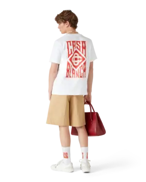 Casablanca Cotton Twill Shorts