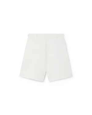 Casablanca Linen Pleated Shorts - Multicolor