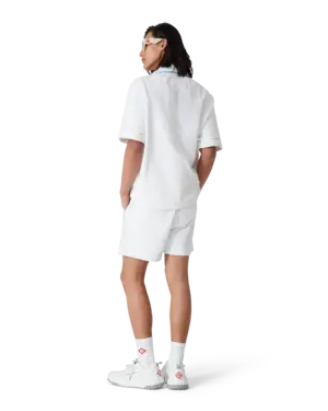 Casablanca Tennis Stripe Short Sleeve Towelling Shirt - Multicolor
