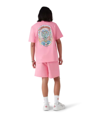 Casablanca Gothic Logo Sweatshorts - Multicolor