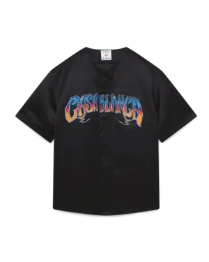 Casablanca Gothic Baseball Short Sleeve Shirt
