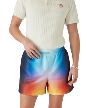 Casablanca Tie Dye Swim Shorts