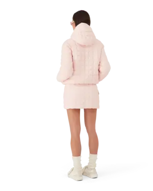 Casablanca Nylon Quilted Hooded Jacket