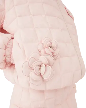 Casablanca Nylon Quilted Hooded Jacket