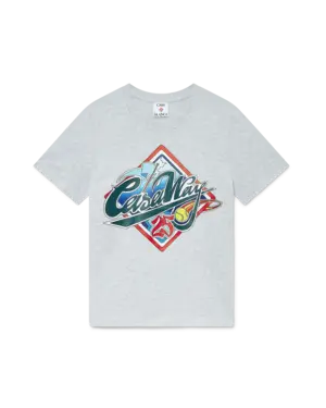 Casablanca Casa Way World Series Short Sleeve T-shirt - Multicolor