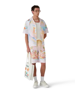Casablanca Psychedelic Nirvana Swim Shirt