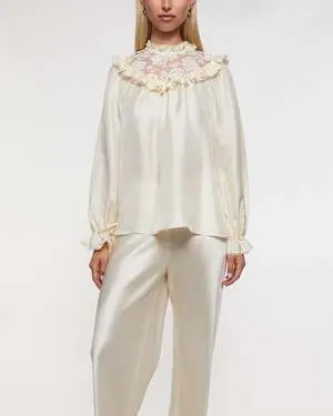 Zimmermann Lace Billow Blouse