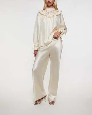Zimmermann Lace Billow Blouse