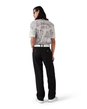 Casablanca Tattoo Mesh Top