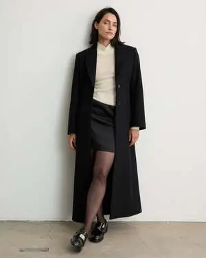 WAKAKUU Cavan Wool Coat