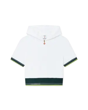 Casablanca Cropped Sweatshirts Hoodies For Women