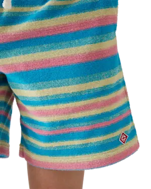 Casablanca Stripe Towelling Shorts