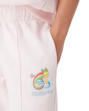 Casablanca Manga Tennis Ball Open Hem Sweatpants - Multicolor