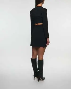 MALINA Sutton Cut-out Mini Dress