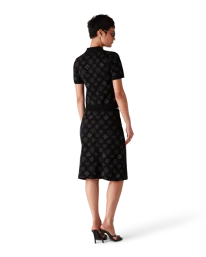 Casablanca Monogram Jacquard Midi Skirt