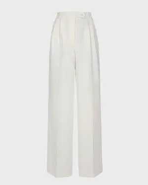 ANDIATA Trousers Gytta - Chalk