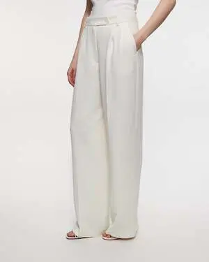 ANDIATA Trousers Gytta - Chalk