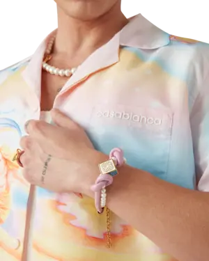Casablanca Knotted Pearl Bracelet