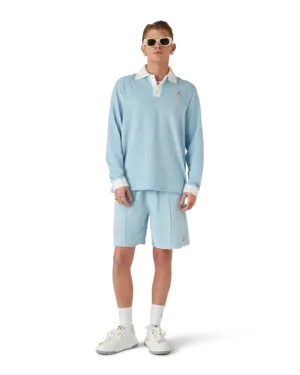 Casablanca Velour Stripe Shorts - Multicolor