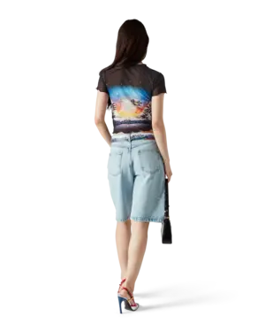 Casablanca La Prémonition Mesh Short Sleeve T-shirt