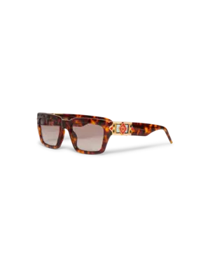 Casablanca Tortoiseshell Square Sunglasses - Multicolor