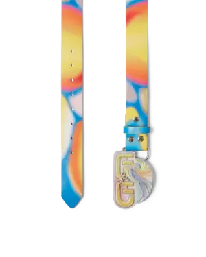 Casablanca Surf Trip Calf Leather Belt