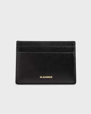 JIL SANDER Credit Card Holder Leather - Black