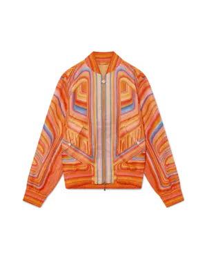 Casablanca Organza Low Rider Bomber Jacket